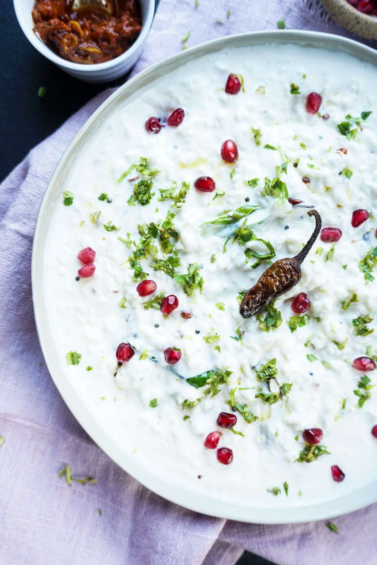 South Indian Curd Rice - Cooking Curries
