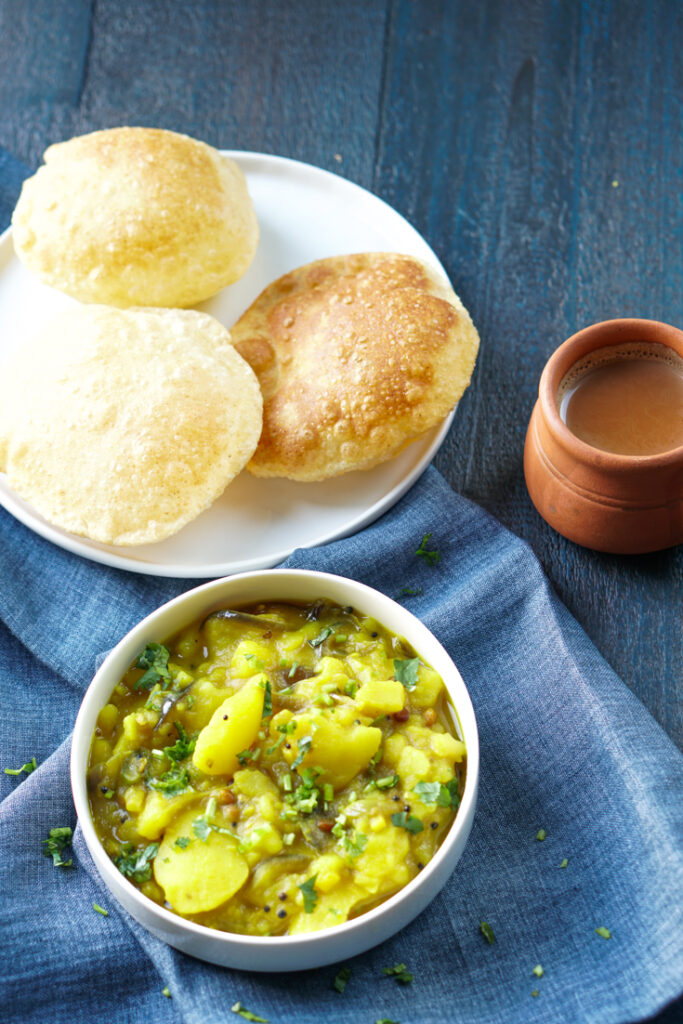 Poori Masala | Potato Masala for Poori - Cooking Curries